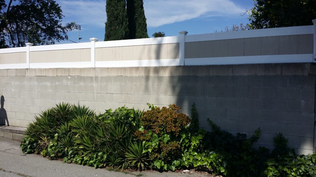 Vinyl Wall Toppers in Laguna Beach | DuraMax Wall Topper | Wall Topper